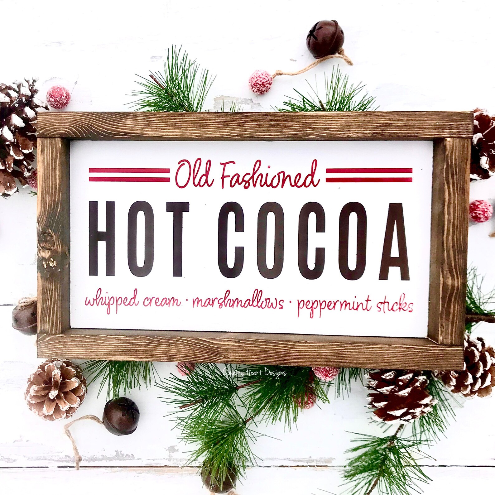 Hot Cocoa Sign - Etsy