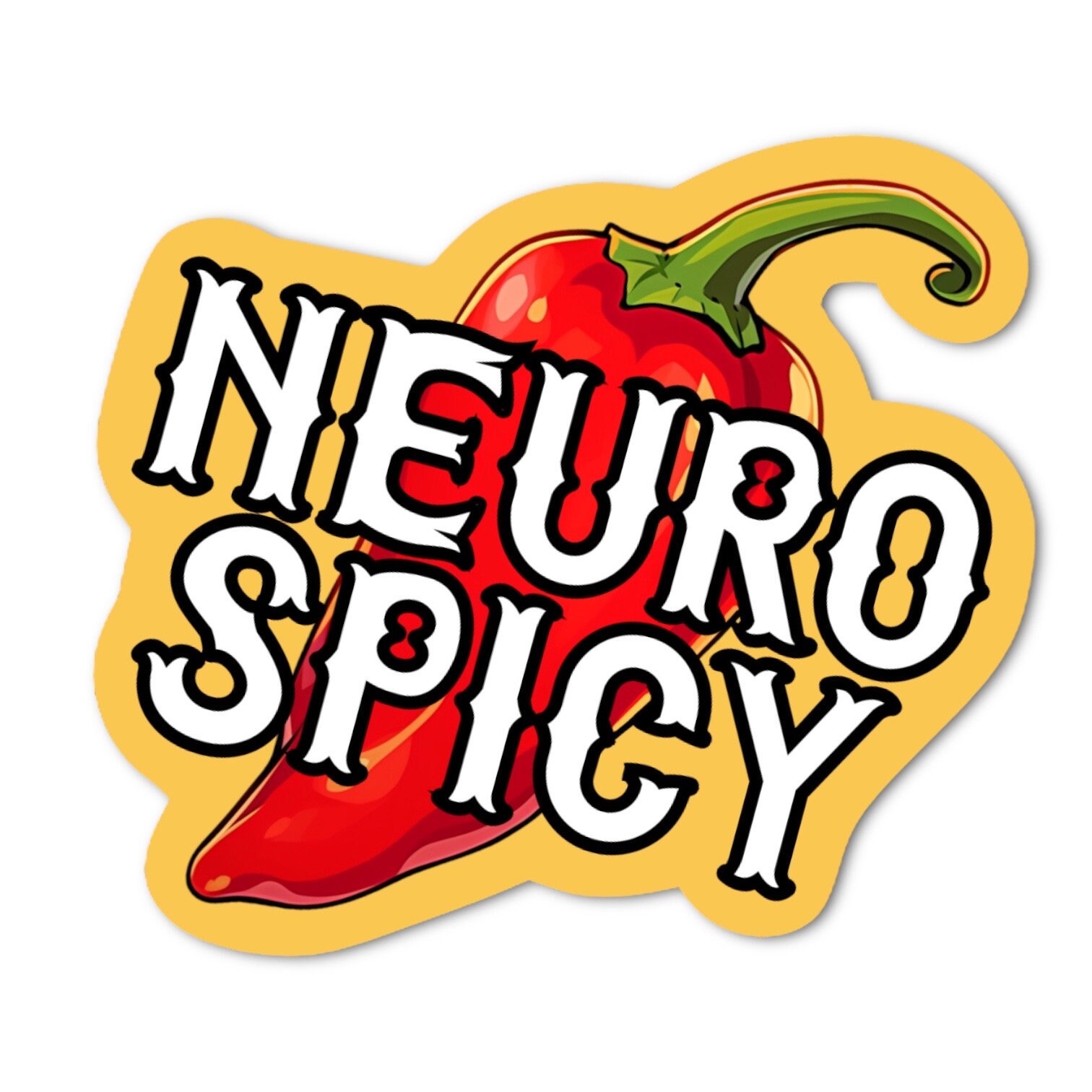 Neurospicy Sticker Adhd Sticker Autism Sticker - Etsy