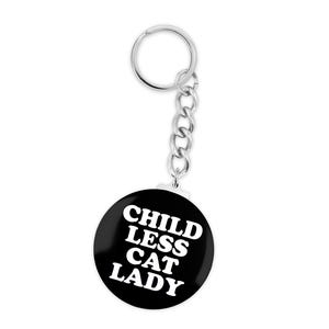 Childless Cat Lady Pin, Political Humor for Democrats, Support Womens ...