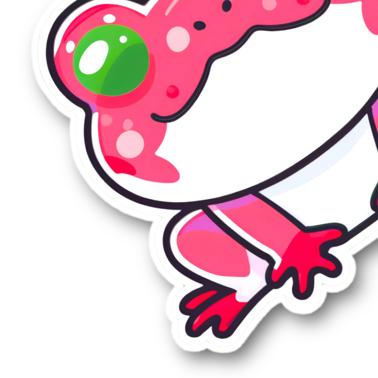 Strawberry Frog Sticker Milf Cute Strawberry T Kawaii Etsy