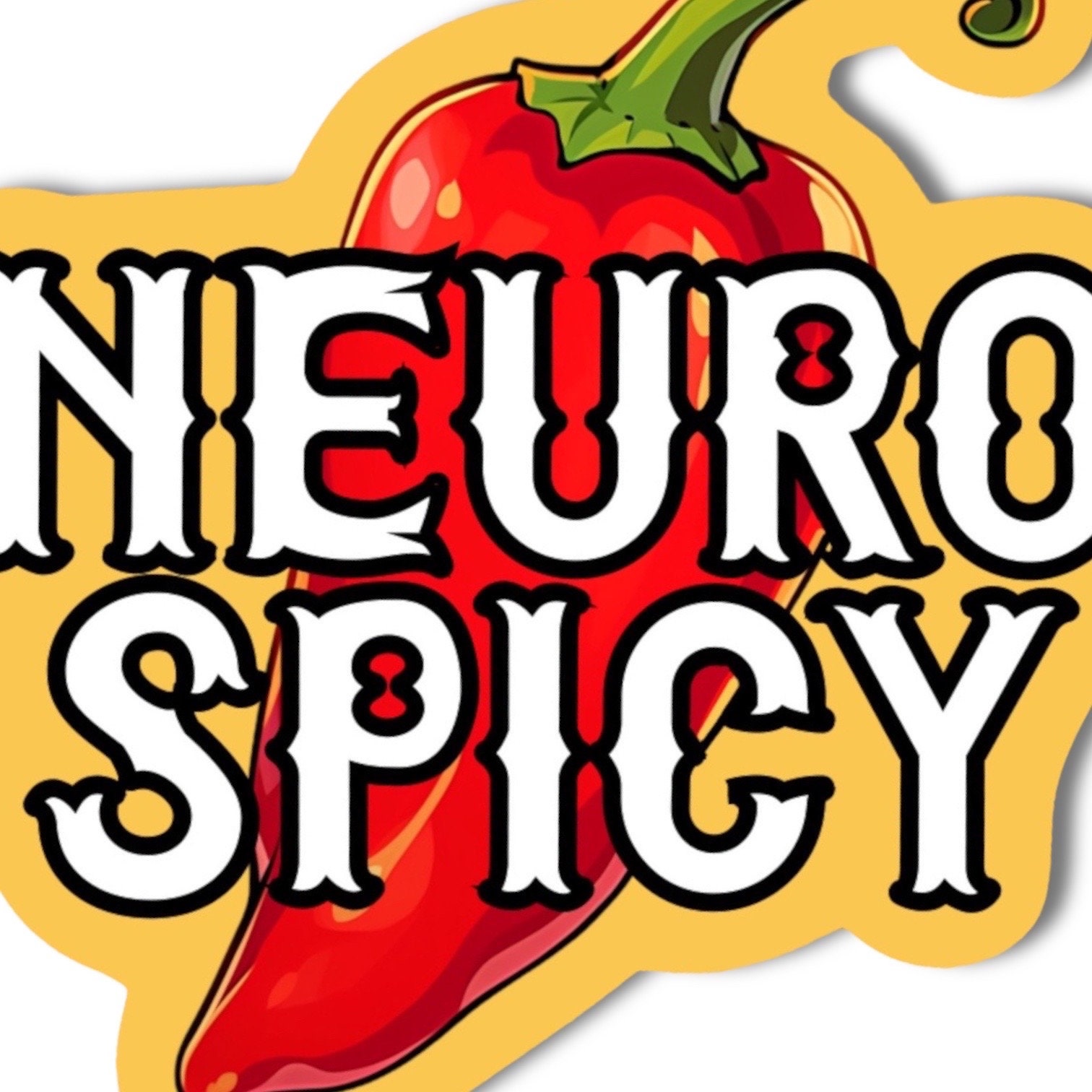 Neurospicy Sticker Adhd Sticker Autism Sticker - Etsy