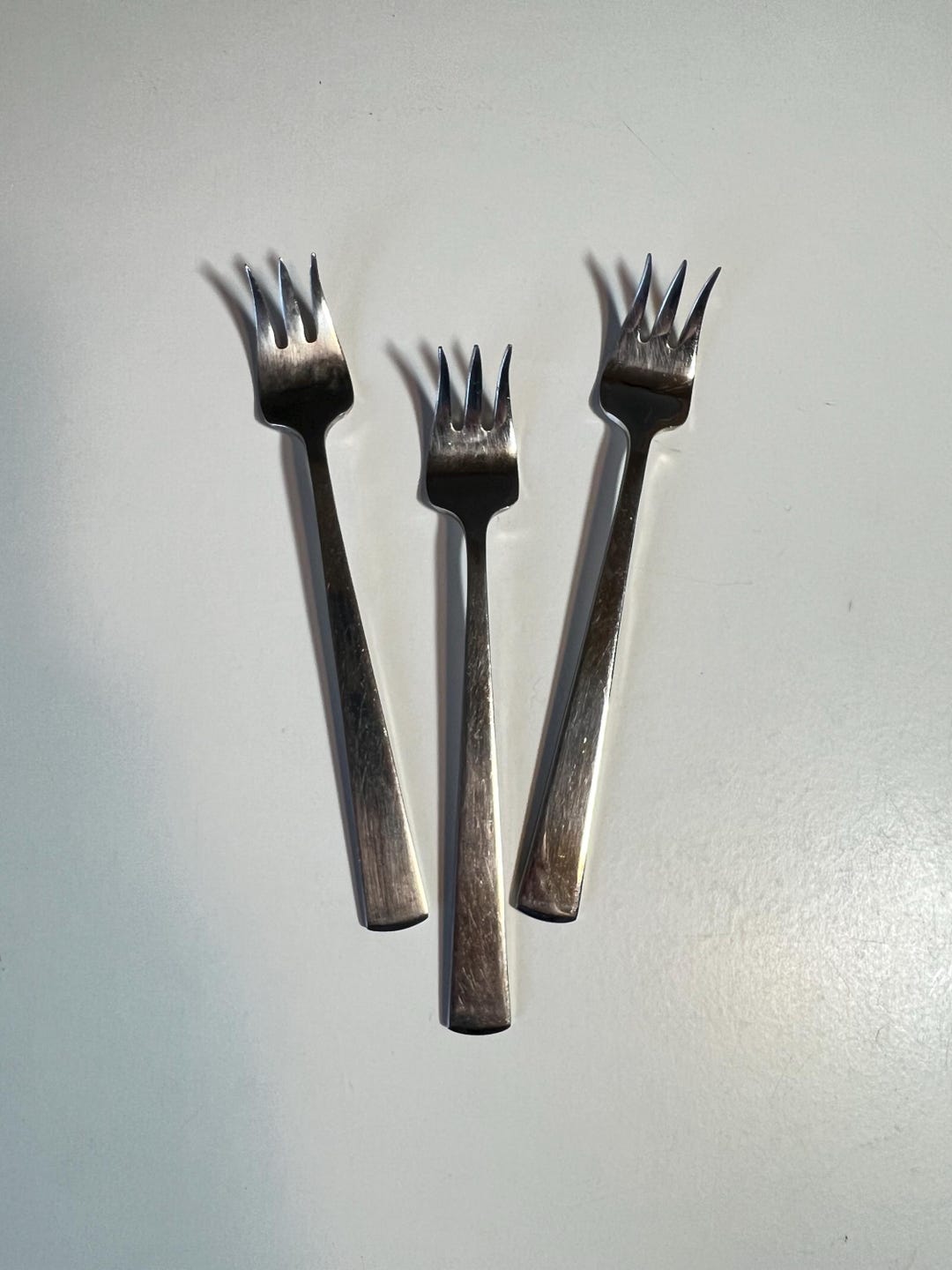 Reed & Barton Cocktail Seafood Fish Forks - Etsy