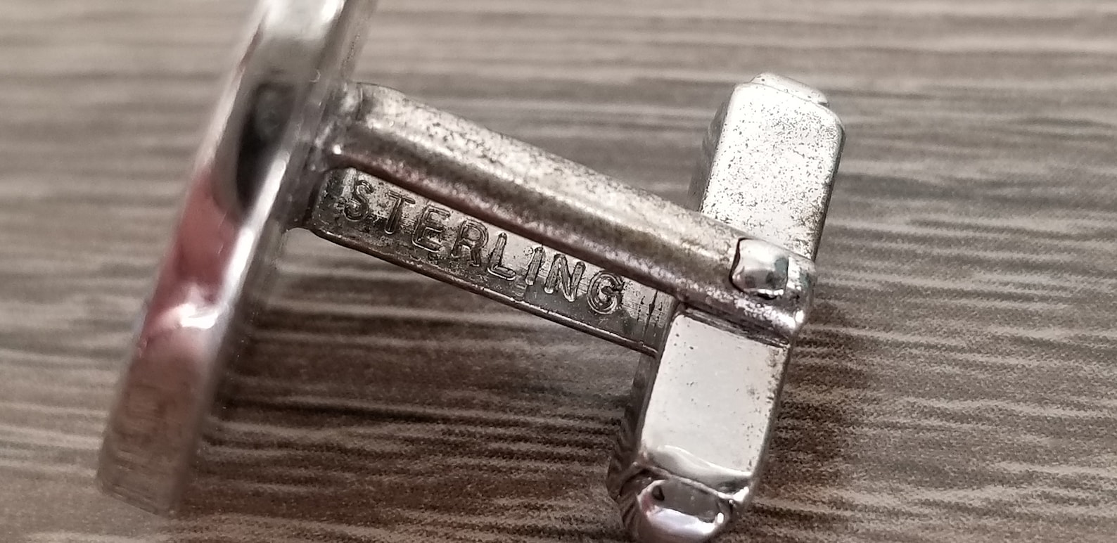 Vintage Sterling Silver Anson Cufflinks - Etsy