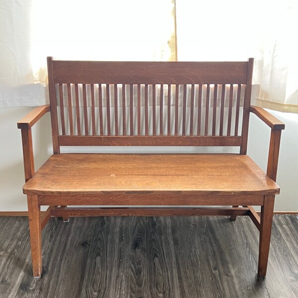 Antique Bench - Etsy