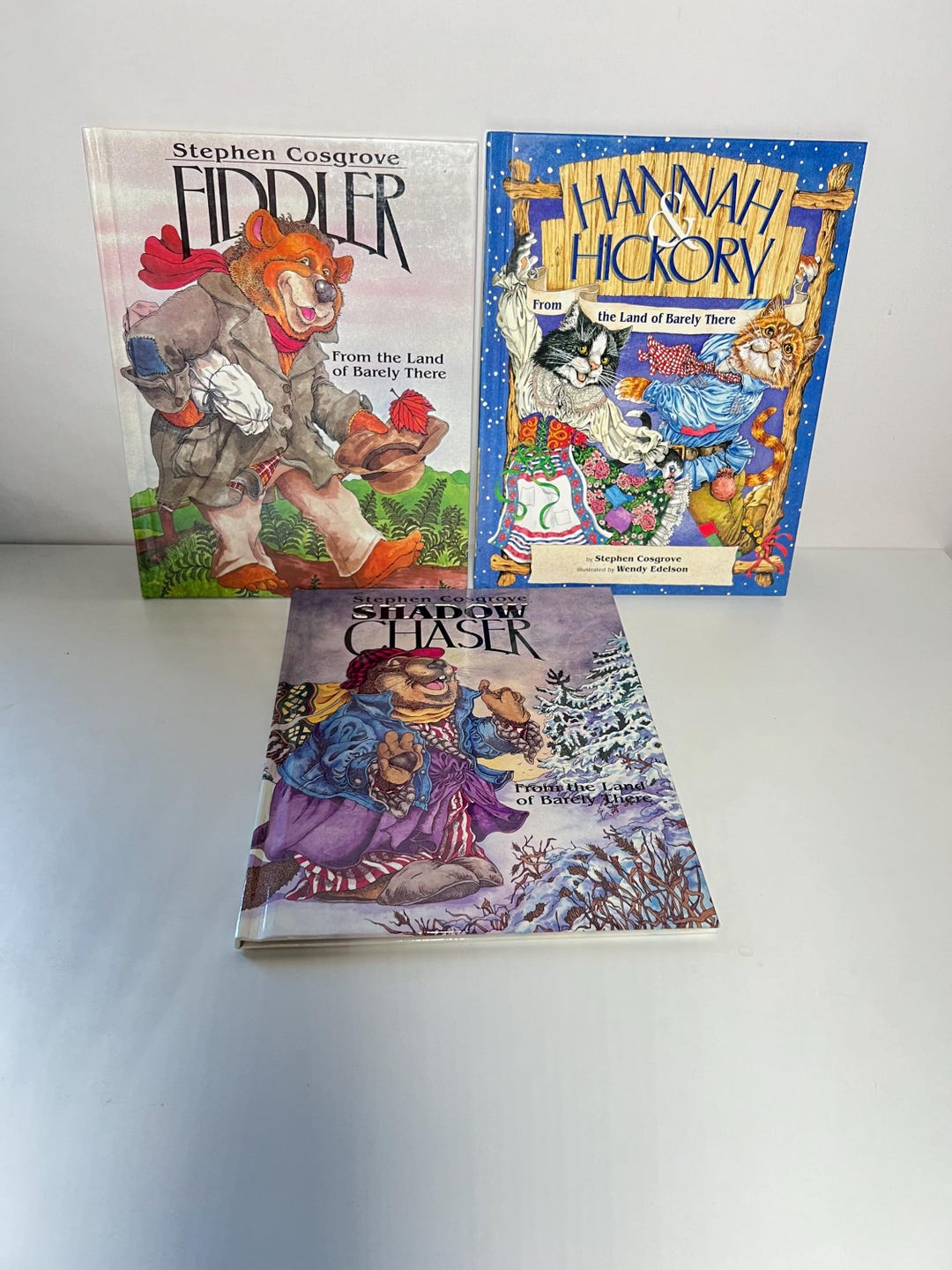 Stephen Cosgrove Book Bundle Shadow Chaser, Fiddler, Hannah & Hickory ...
