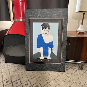 Original Vintage Patrick Nagel Poster Print Artwork Modern Home Decor ...