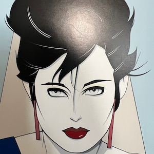 Original Vintage Patrick Nagel Poster Print Artwork Modern Home Decor ...