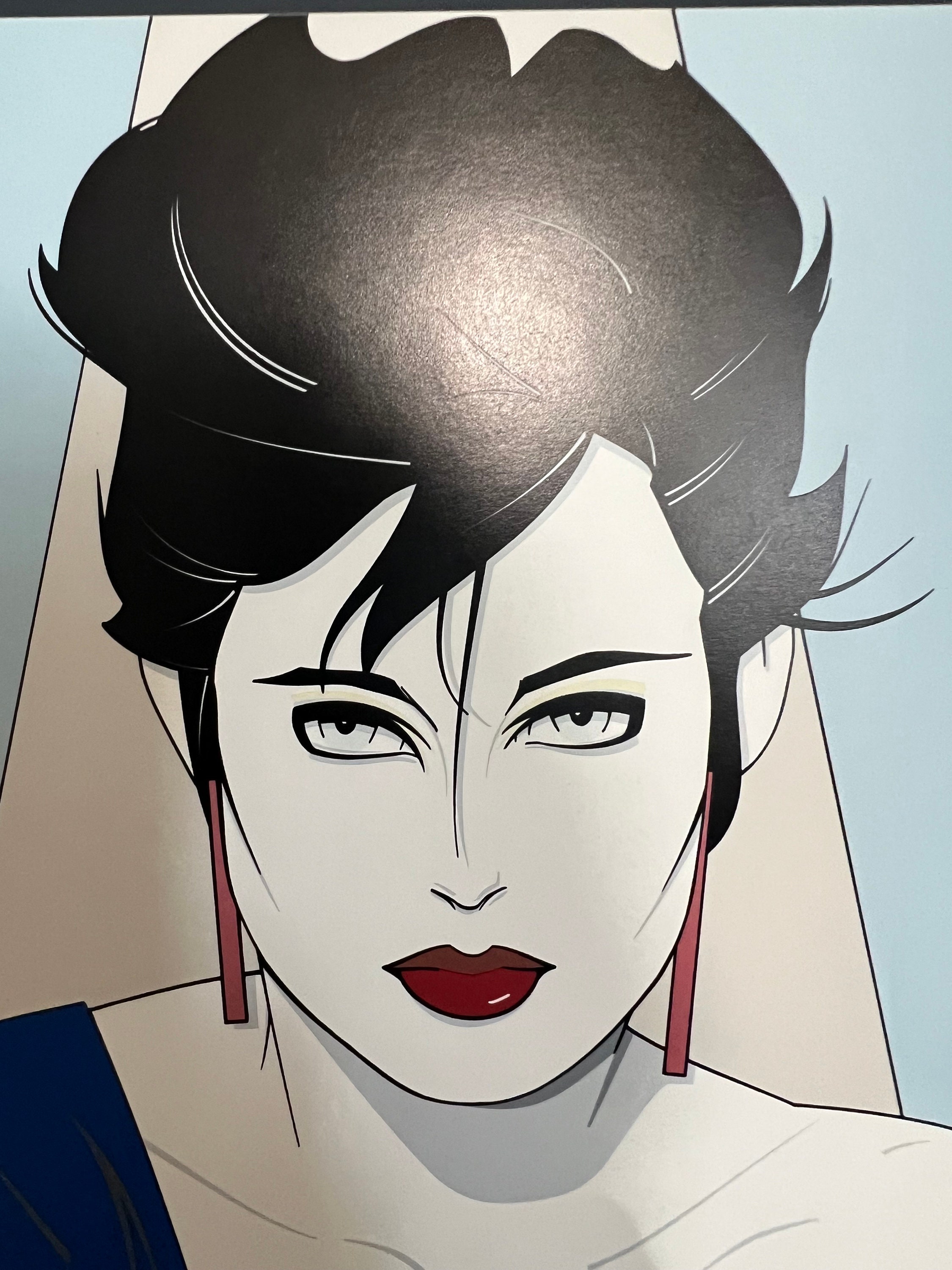 Original Vintage Patrick Nagel Poster Print Artwork Modern Home Decor ...