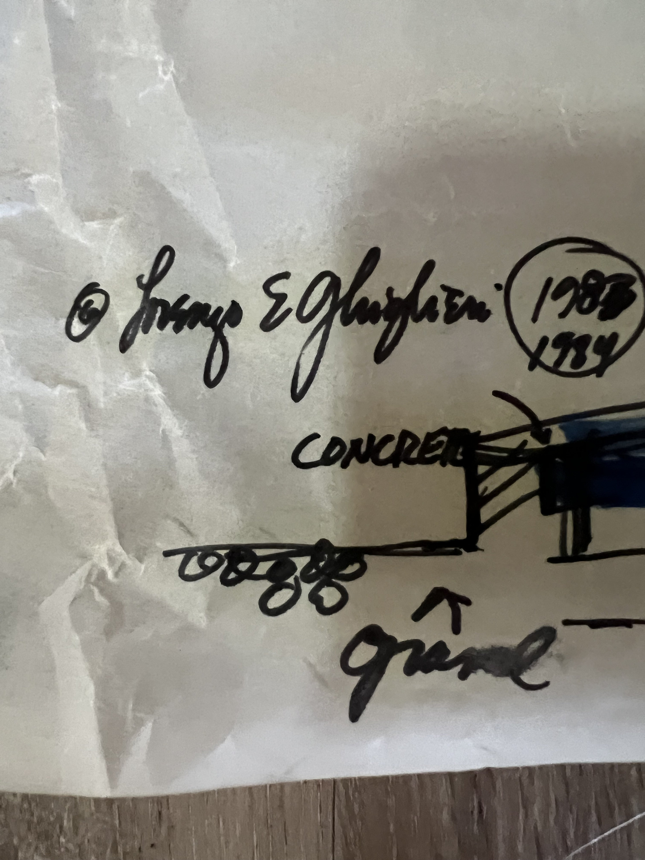 Signed Lorenzo Ghiglieri Sketch Art Drawing of Sculpture Statue - Etsy