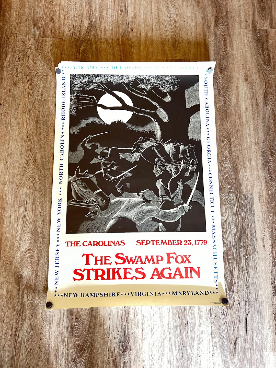 Leonard Everett Fisher American Revolution the Swamp Fox Strikes Again ...