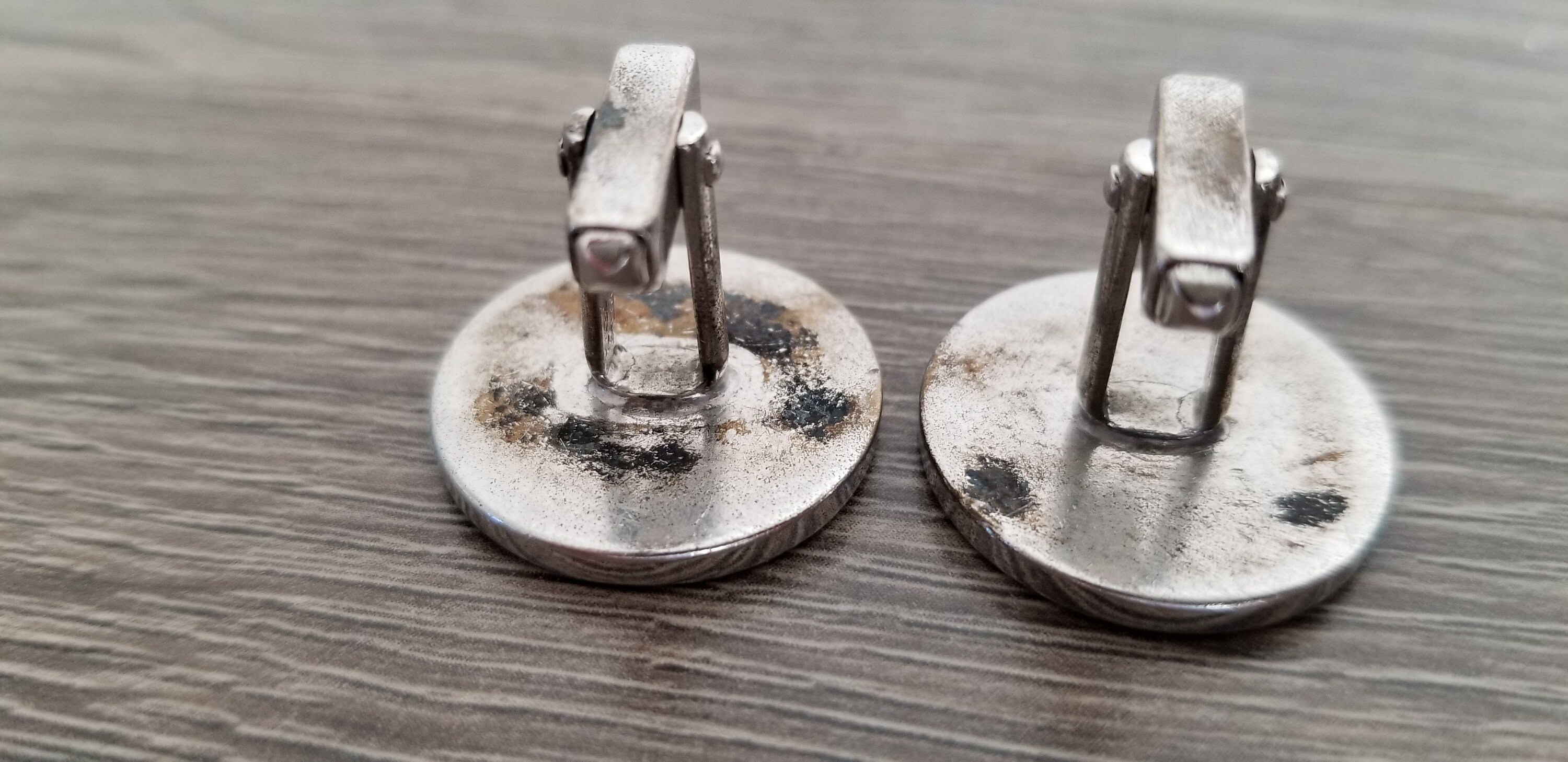 Vintage Sterling Silver Anson Cufflinks - Etsy