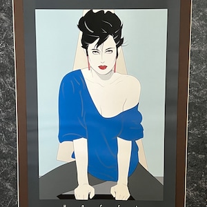Original Vintage Patrick Nagel Poster Print Artwork Modern Home Decor ...