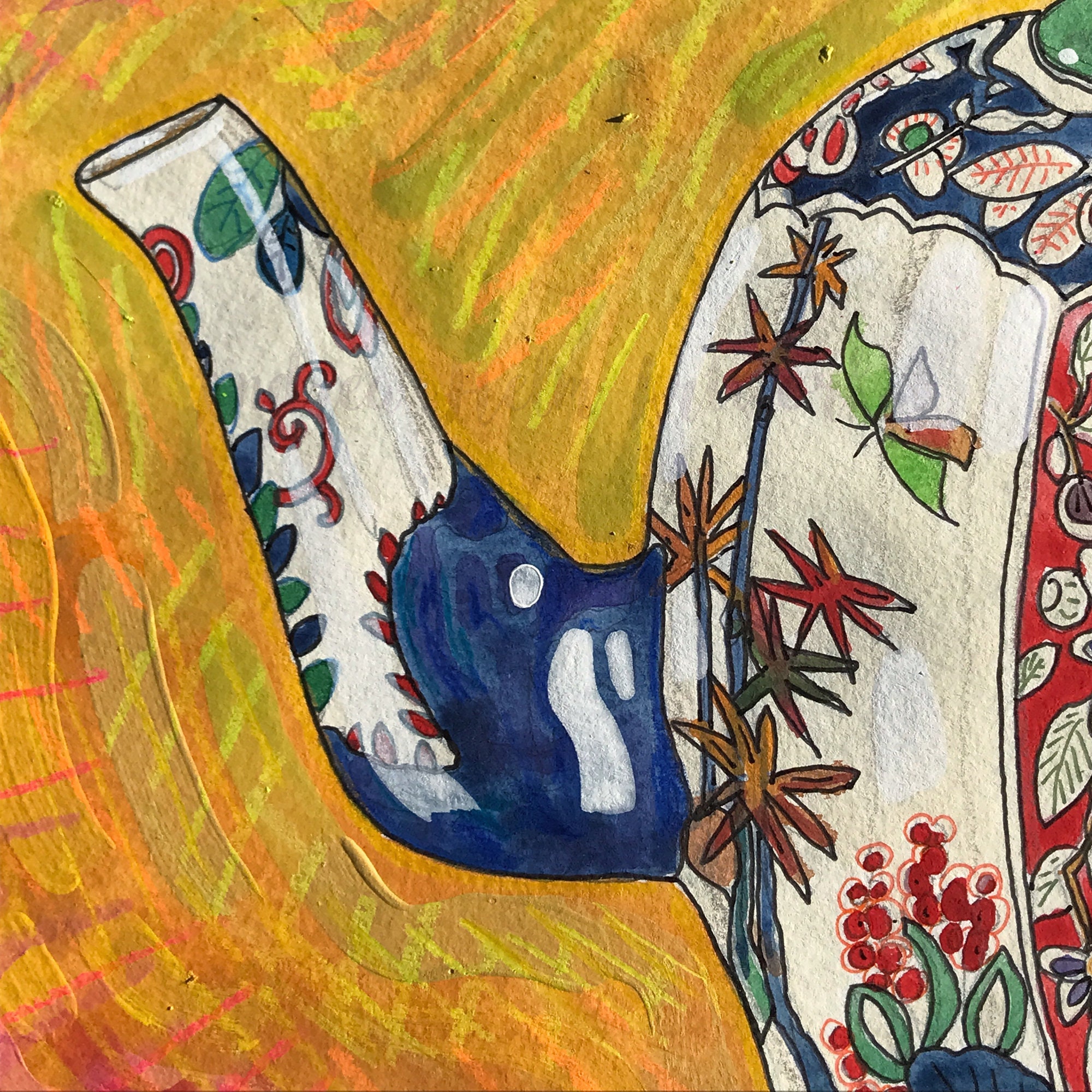 Antique Teapot Painting 24 Delftware Faience Stoneware - Etsy