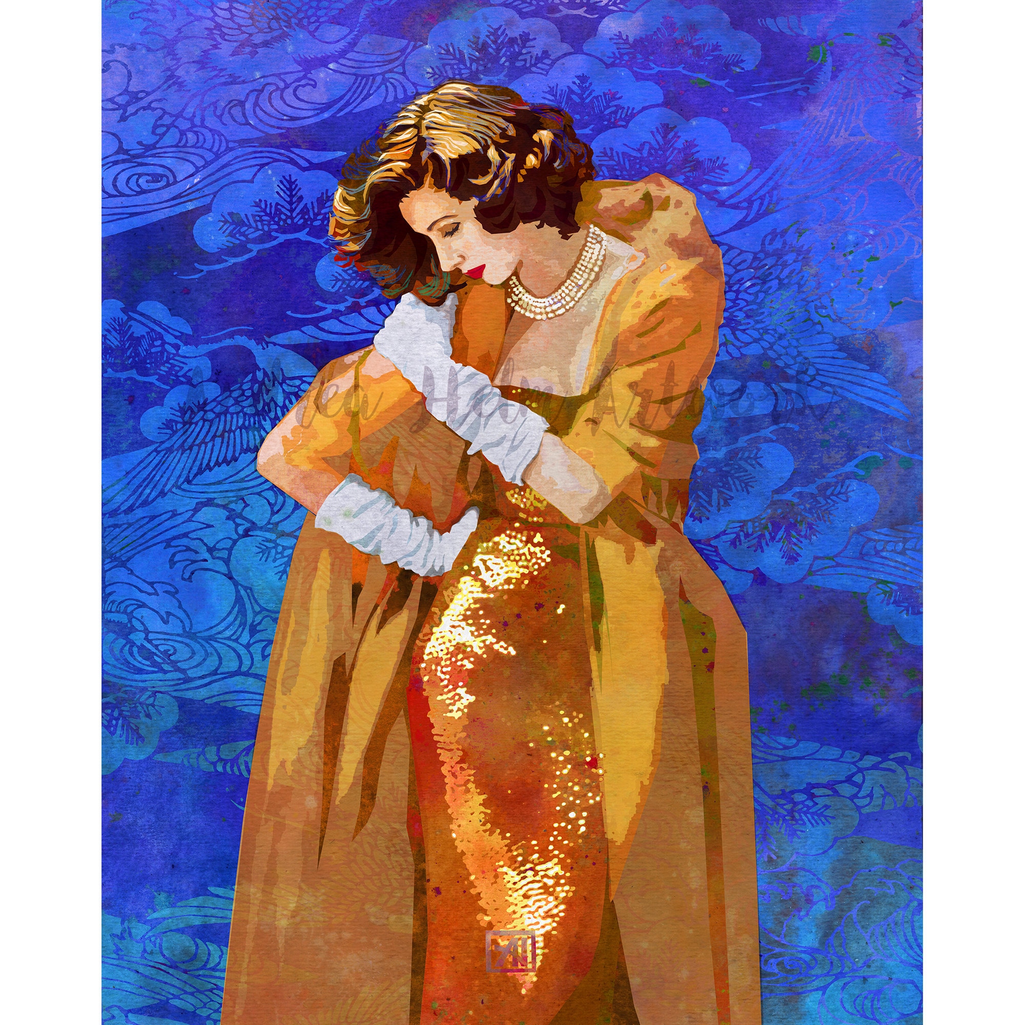 Fashion Model Paintings