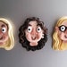 Custom Portrait Magnets Face Magnet Custom Family Portrait - Etsy