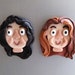 Custom Portrait Magnets Face Magnet Custom Family Portrait - Etsy
