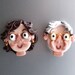 Custom Portrait Magnets Face Magnet Custom Family Portrait - Etsy