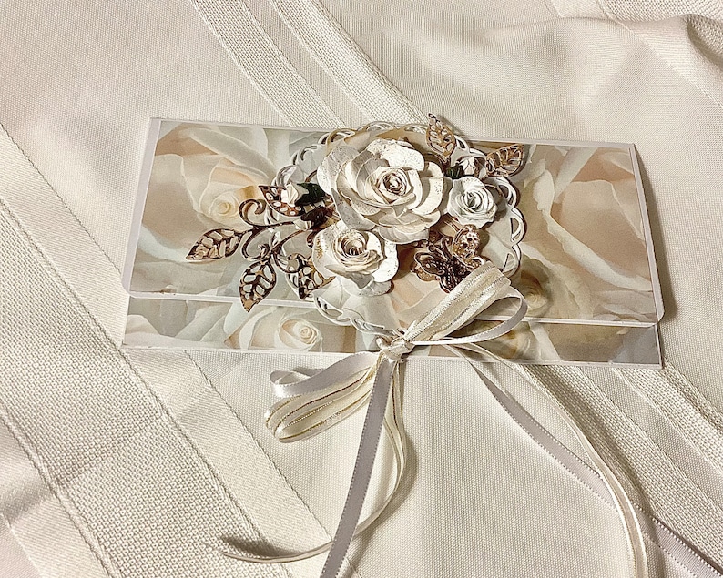 Luxurious Money Envelope - Cash, Check or Gift Card. White and ...