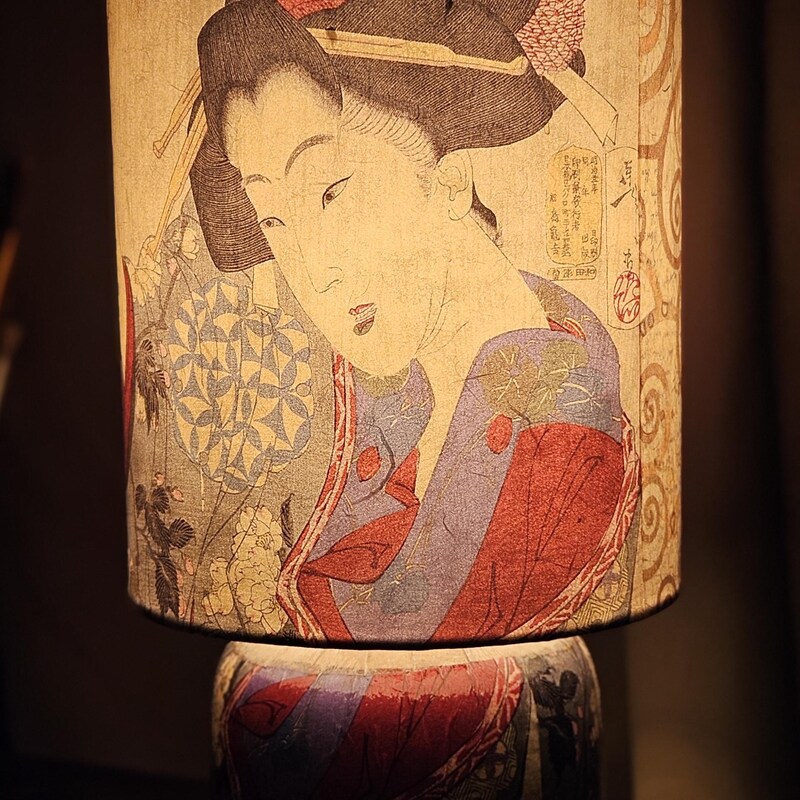 Geisha Lamp - Etsy