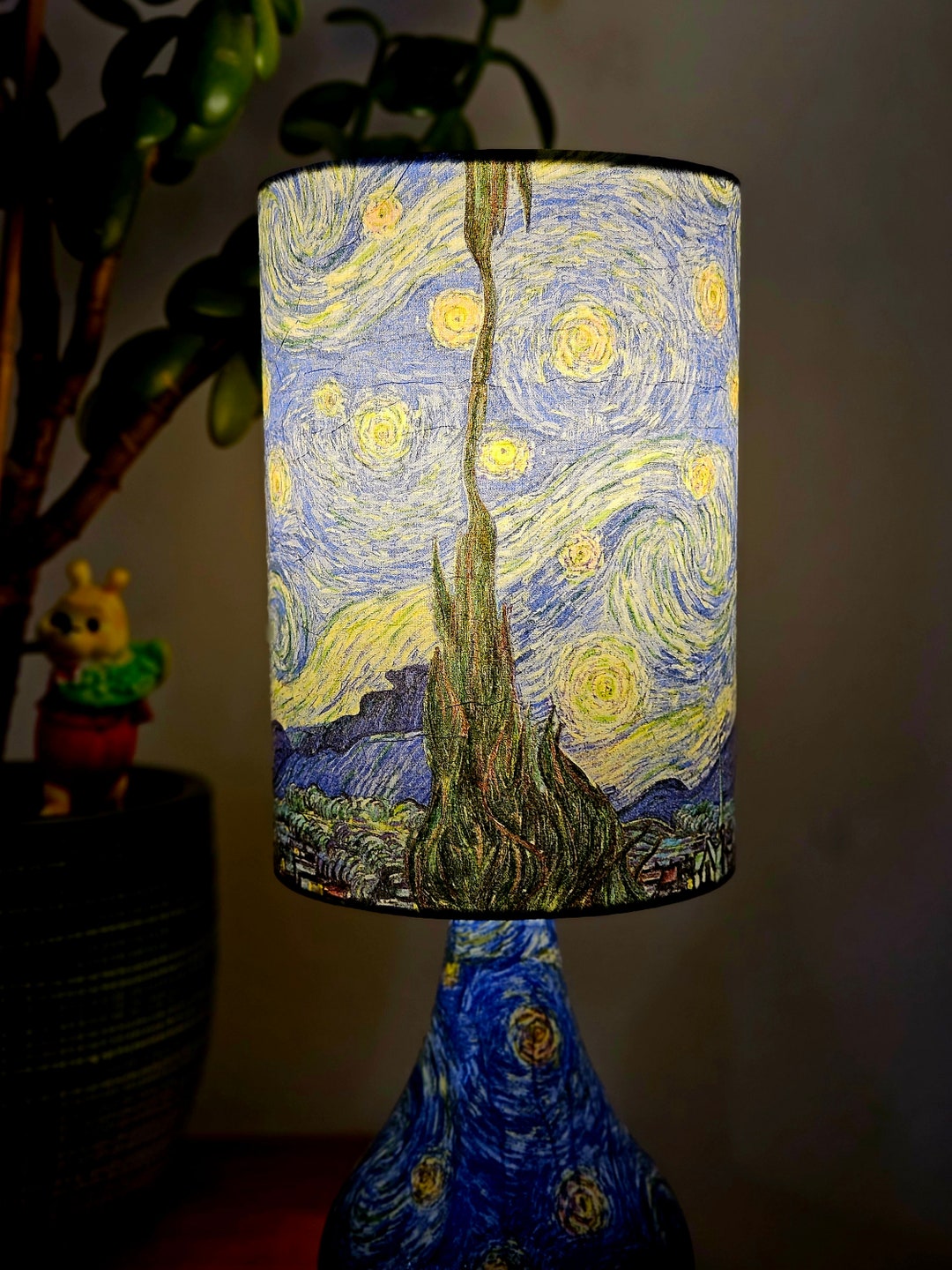 Starry Night | Tall Touch Table Lamp | Van Gogh Inspired | Home Decor ...
