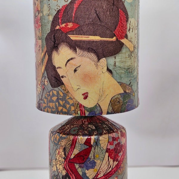 Geisha Lamp - Etsy