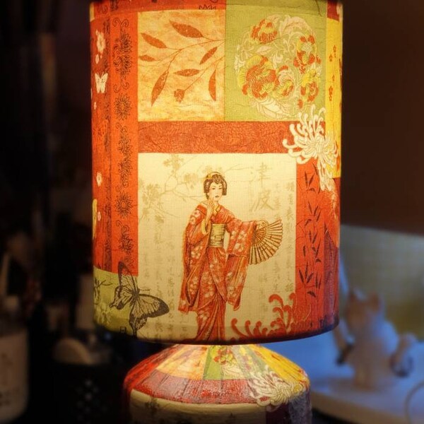 Geisha Lamp - Etsy