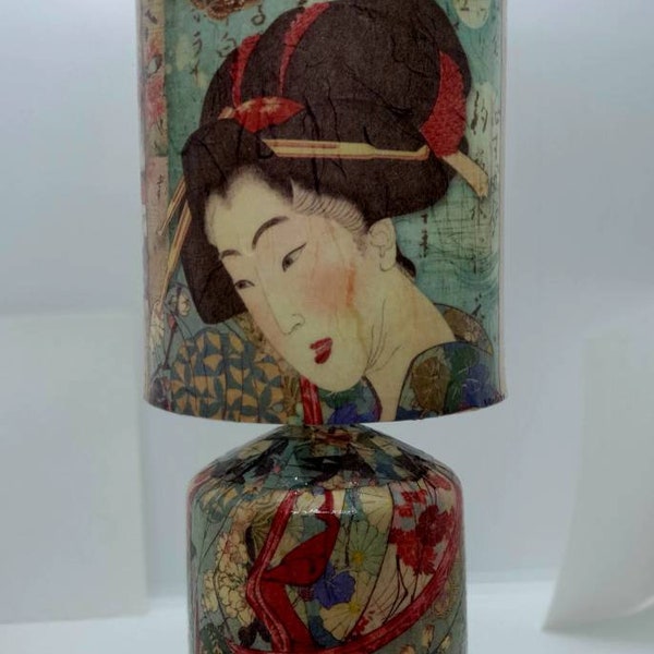 Geisha Lamp - Etsy