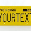 Montenegro MNE Euro European License Plate Custom Number Plate Embossed ...