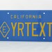 Turkmenistan Euro European License Plate Custom Number Plate Embossed ...