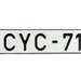 Hungary Hungarian Euro European License Plate Custom Number Plate ...