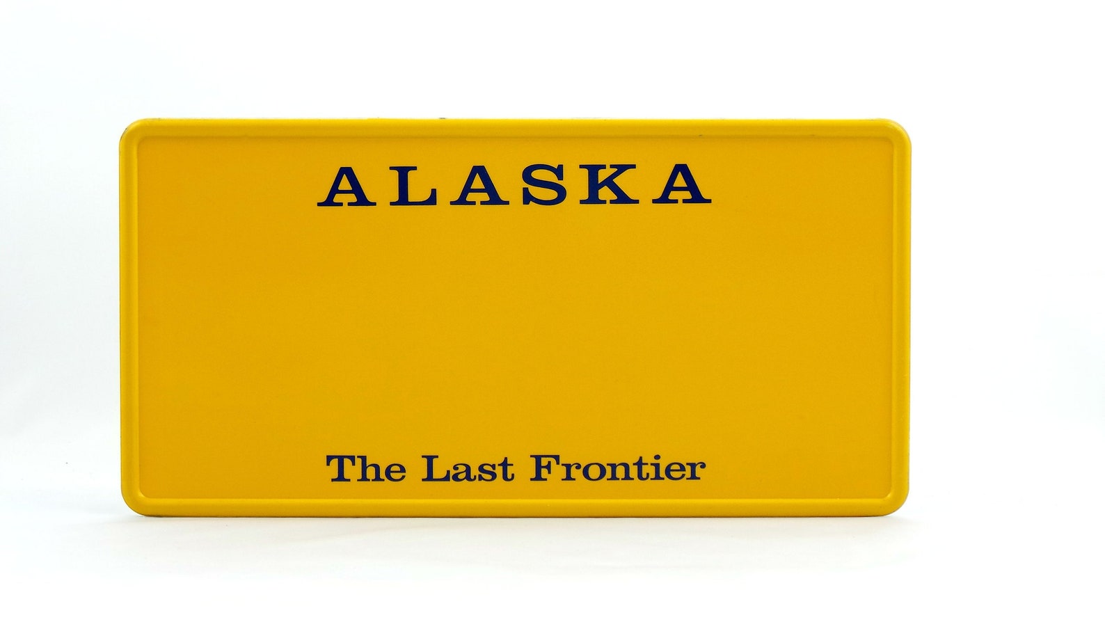 Alaska State US USA License Plate Custom Number Plate Embossed - Etsy