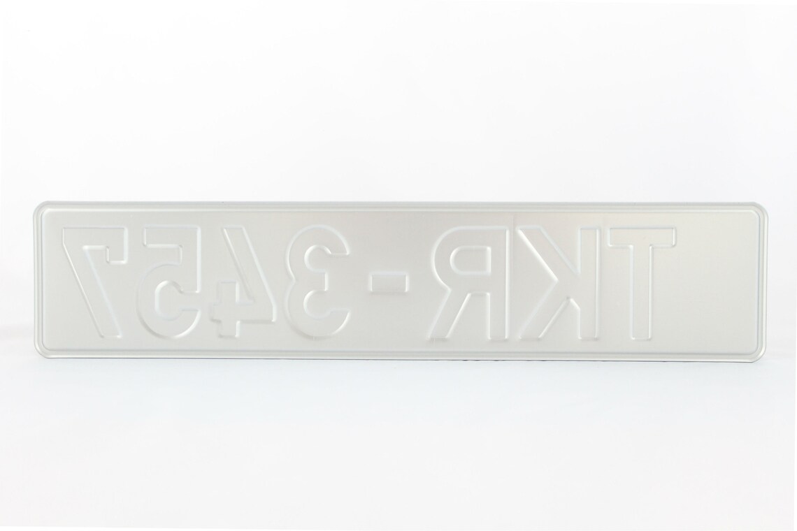 Greece GR Euro European License Plate Custom Number Plate - Etsy