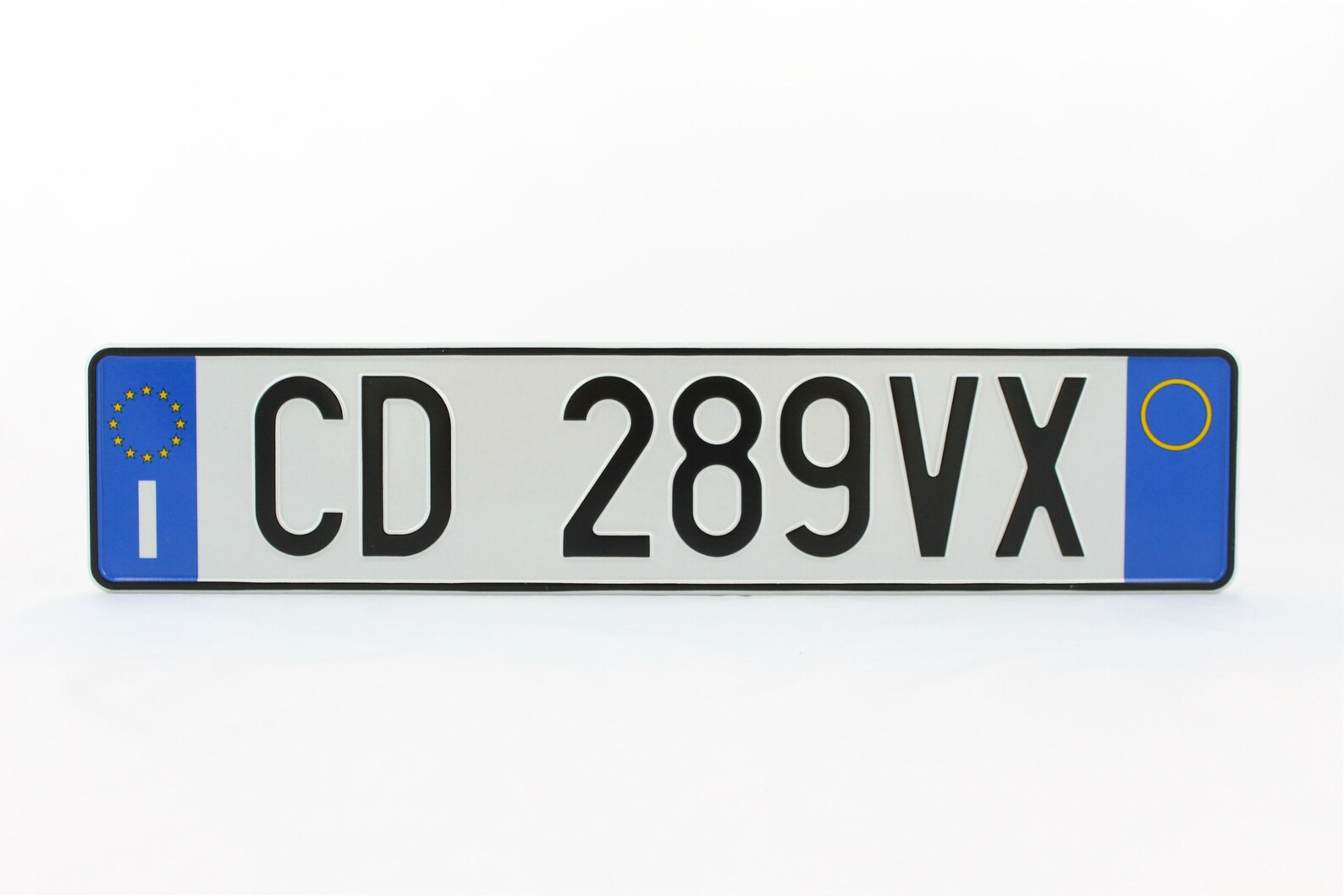 Italy I Euro European License Plate Custom Number Plate - Etsy