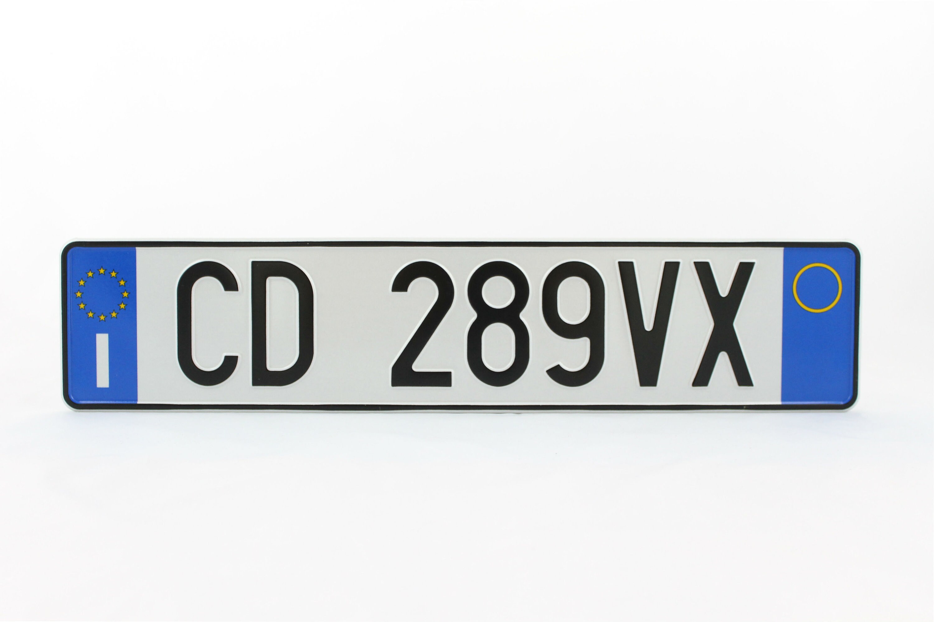 Italy I Euro European License Plate Custom Number Plate - Etsy