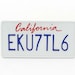 CA California US USA License Plate Custom Number Plate - Etsy