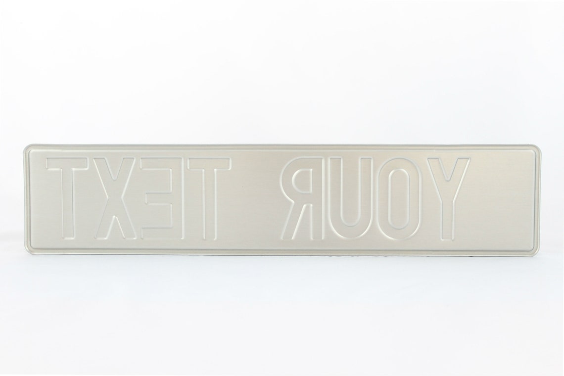 Macedonia MK Euro European License Plate Custom Number Plate - Etsy