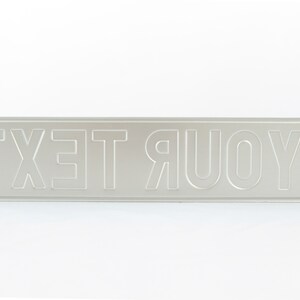 Czech Republic CZ Euro European License Plate Custom Number Plate ...