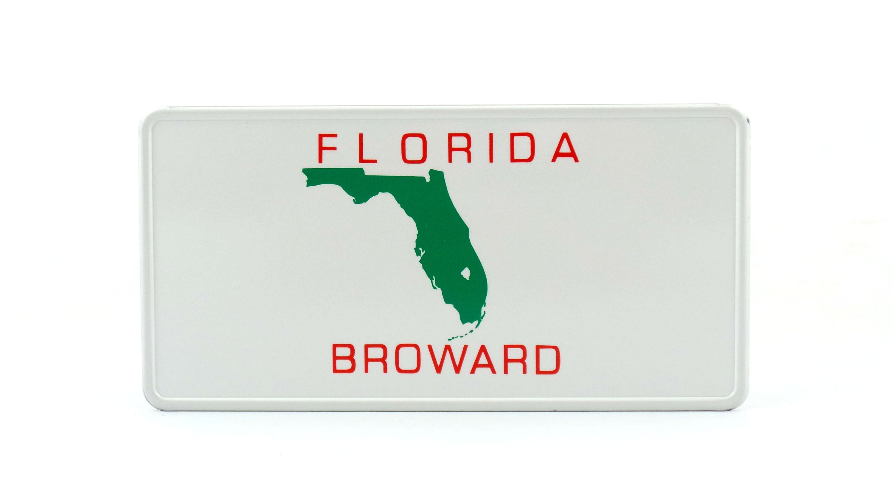 Florida State US USA License Plate Custom Number Plate | Etsy