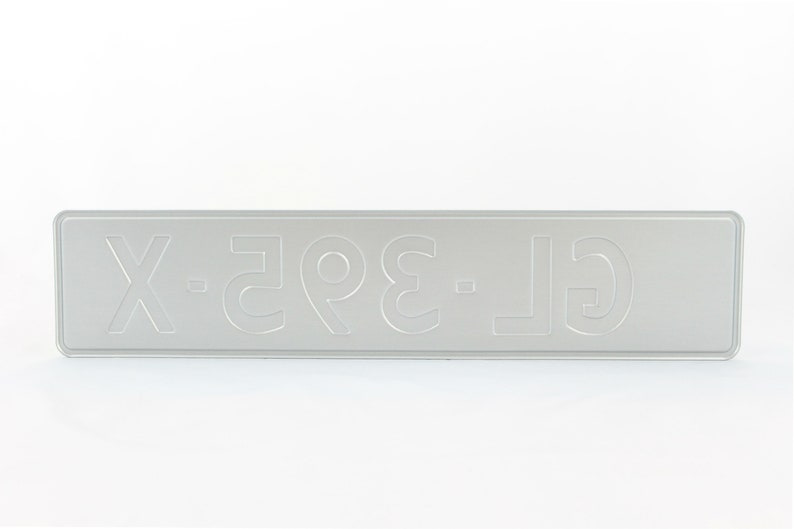 Netherlands NL Euro European License Plate Custom Number Plate | Etsy