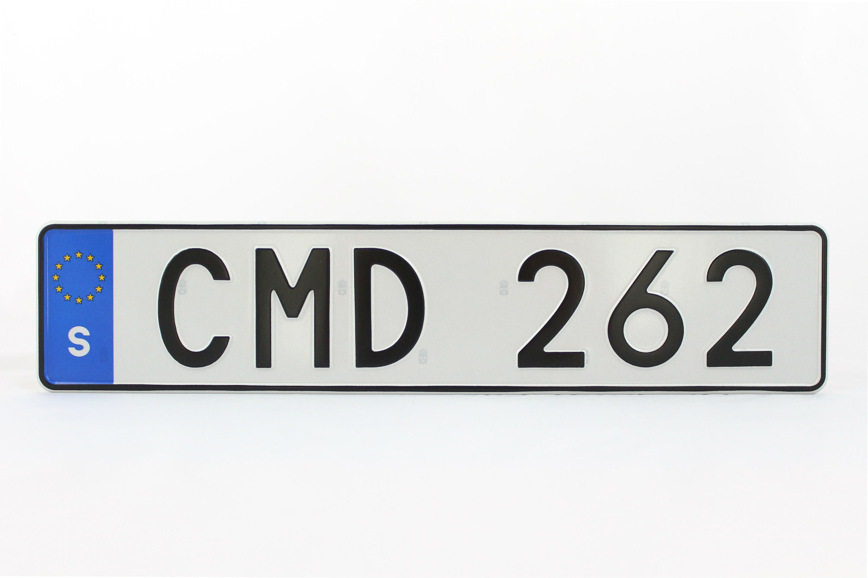 Sweden S Euro European License Plate Custom Number Plate Embossed ...