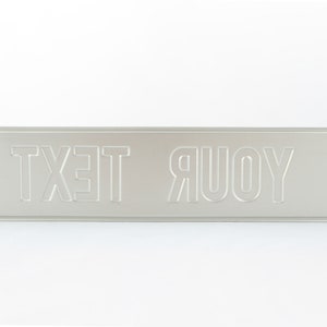 Romania RO Euro European License Plate Custom Number Plate Embossed ...