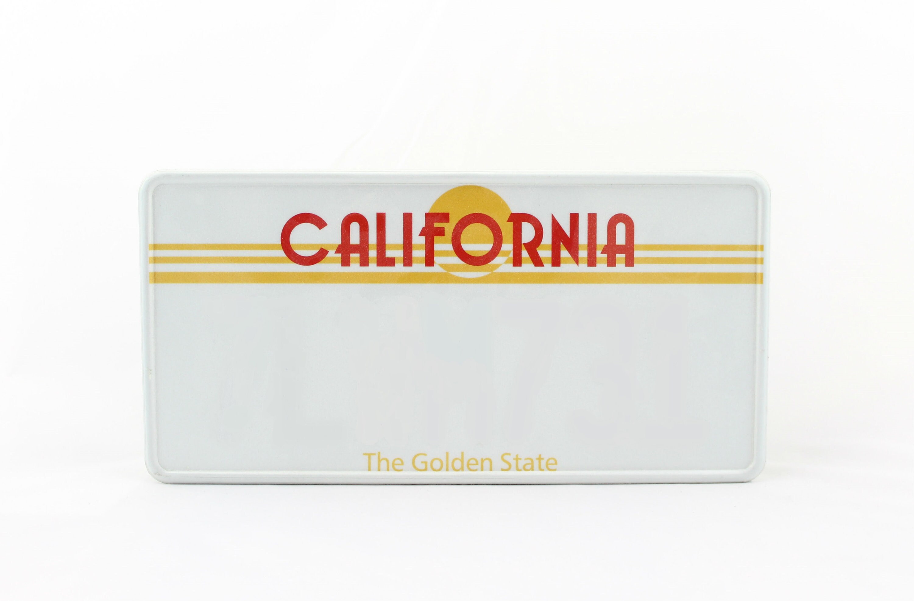 California The Golden State US USA License Plate Custom Number | Etsy