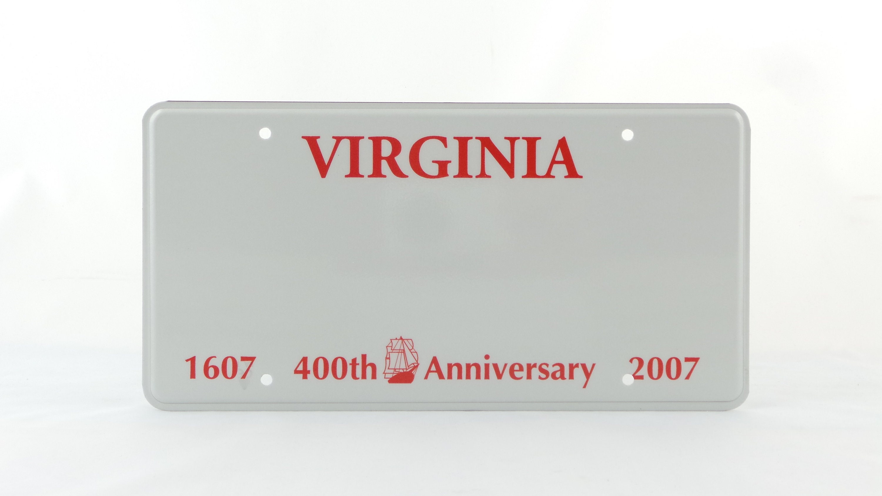 Virginia State US USA License Plate Custom Number Plate Embossed ...