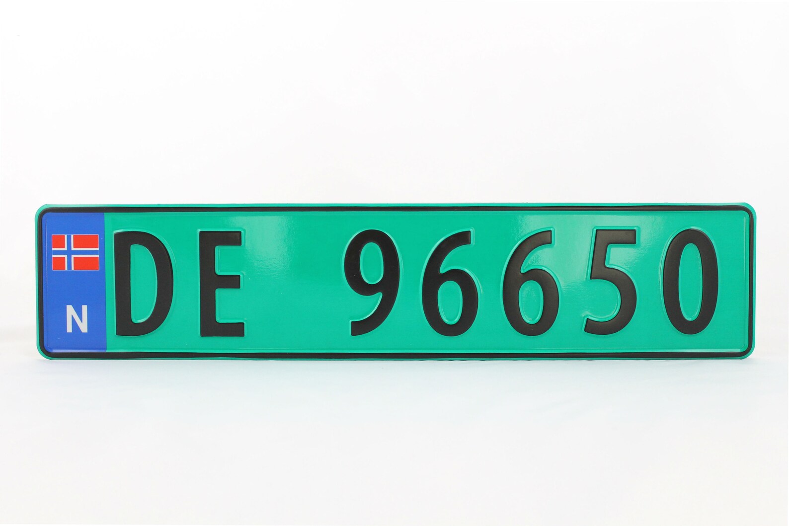 Norway N Euro European License Plate Custom Number Plate - Etsy