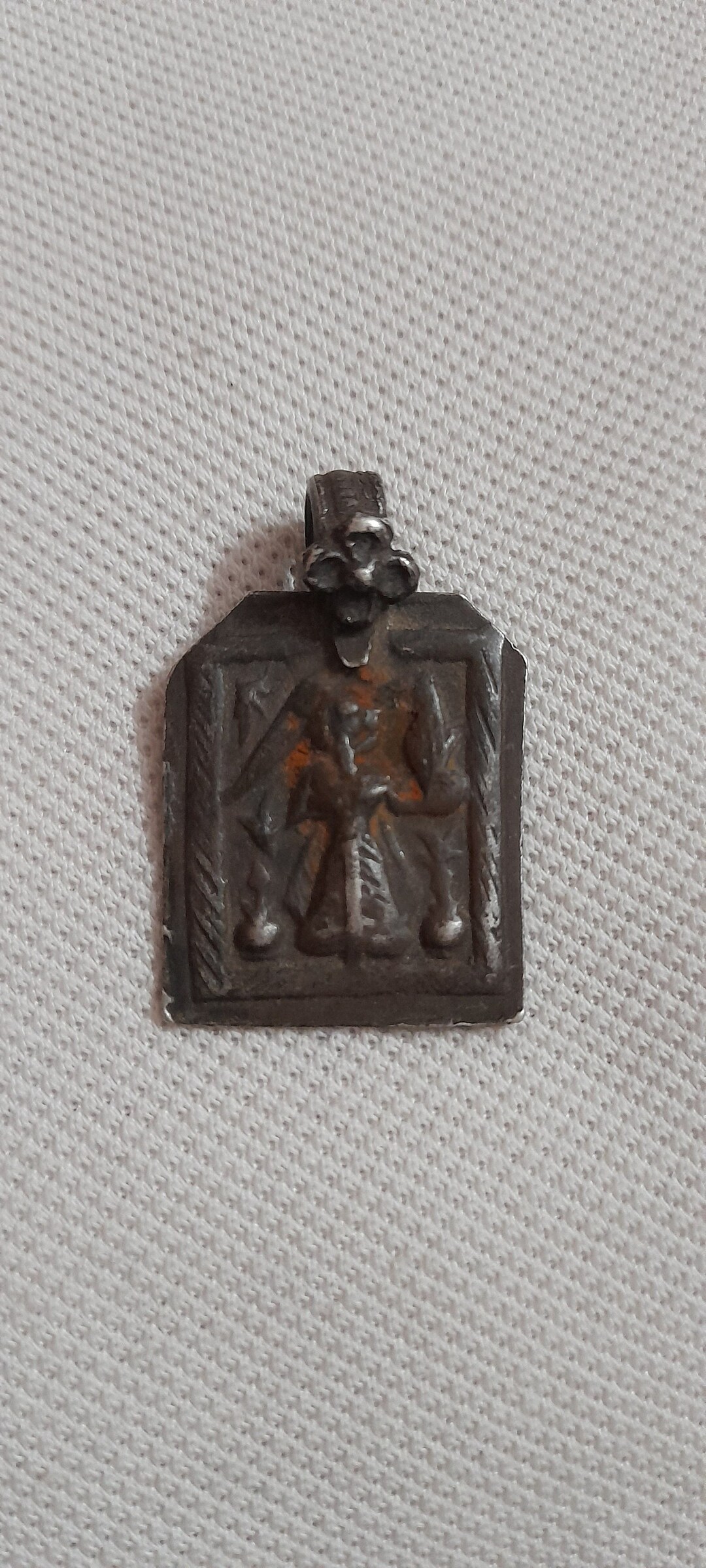 Vintage 1960s Pendant Handmade Real Old Pendant High Grade Old Silver ...