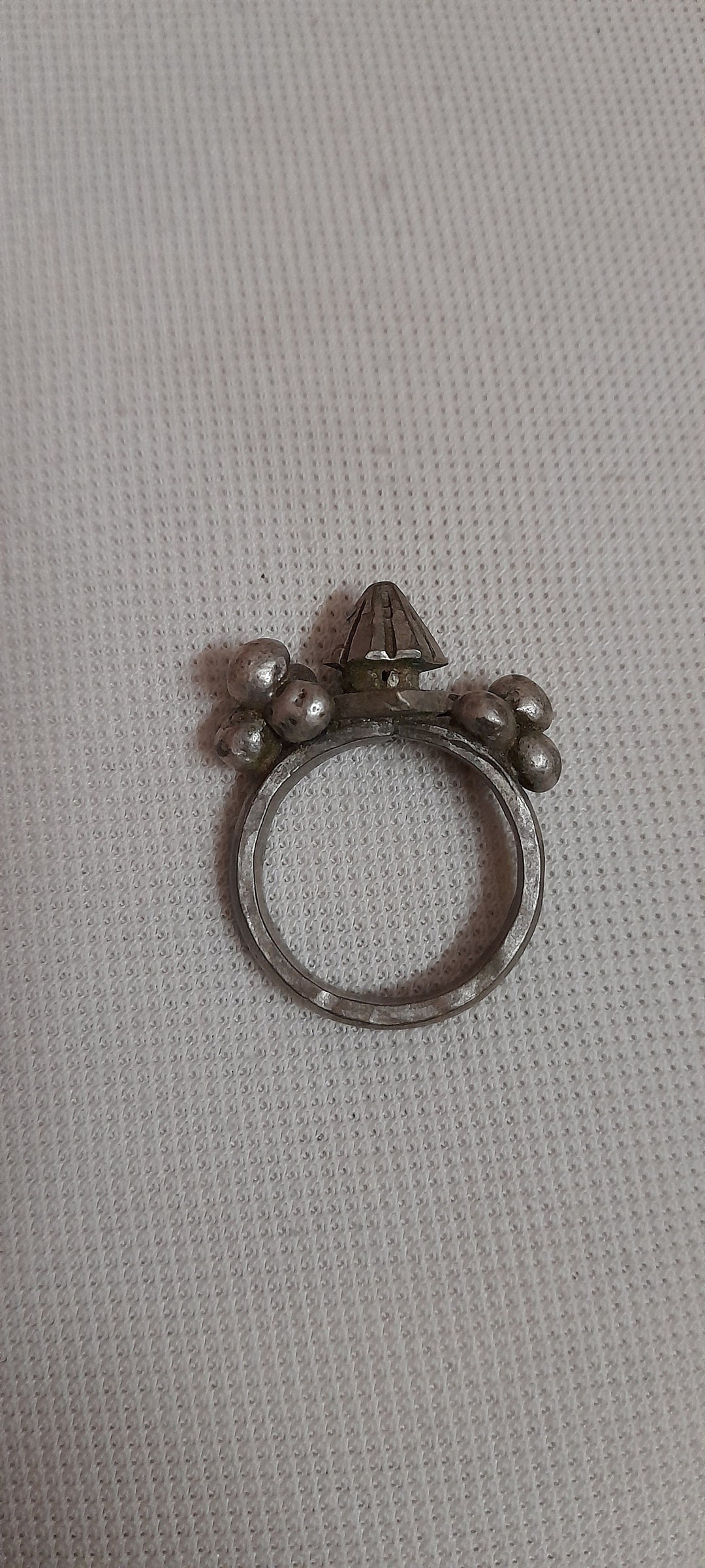 Vintage 1990s Ring High Grade Old Silver Ring Rajasthan Tribal Ring ...