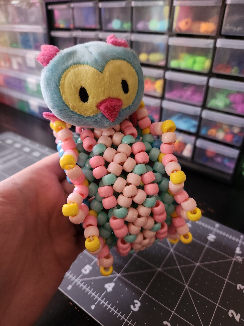 Spinning Owl Kandi Cuff - Etsy