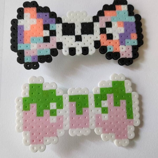 Perler Bead Bow - Etsy