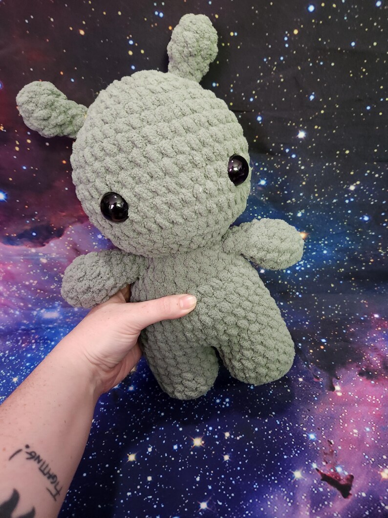 Cuddly Alien Plush - Etsy