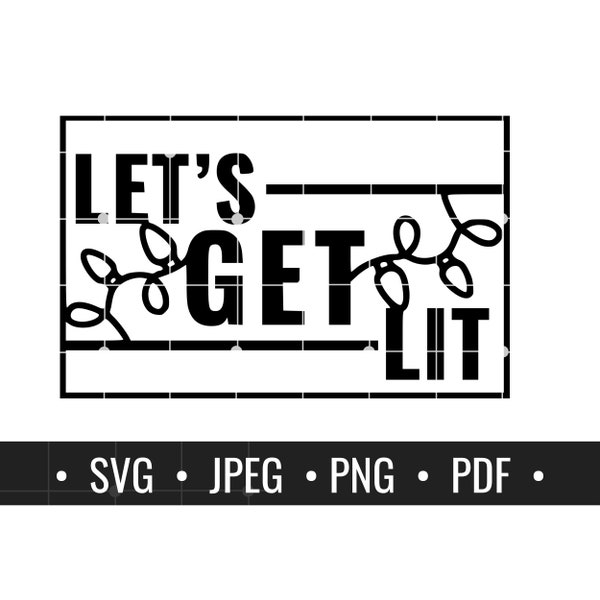 Lit Svg - Etsy
